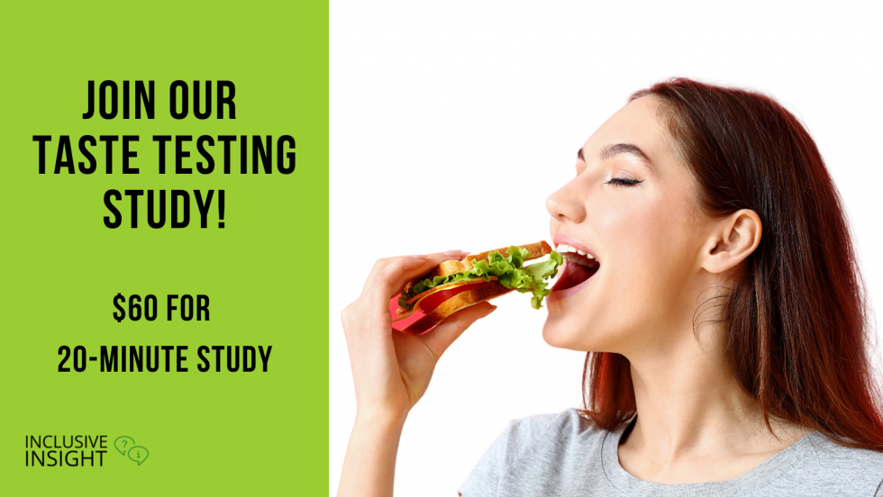 In-Person Taste Testing at Research Facility | Inclusive Insight
